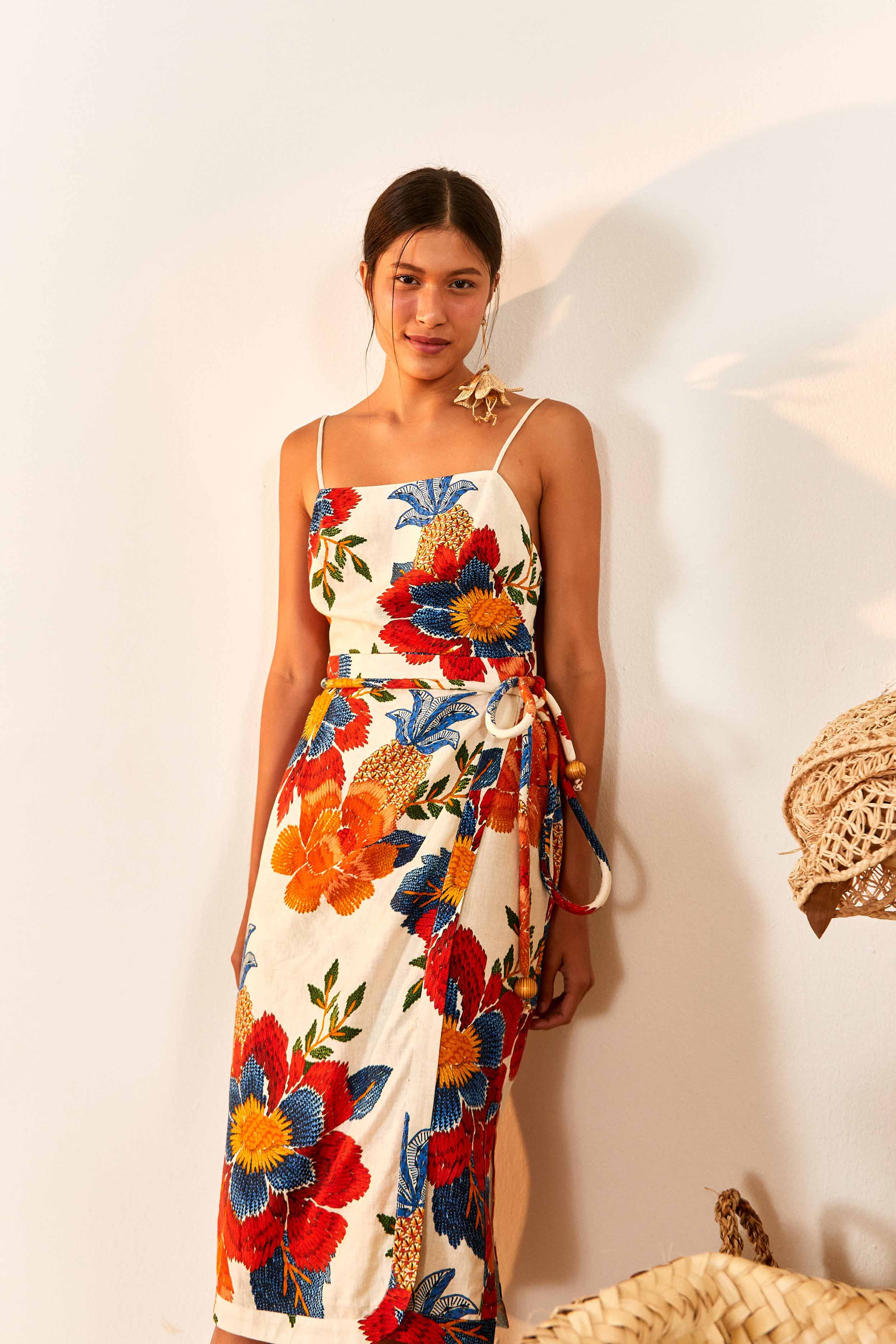 Farm Rio Pineapple Dress